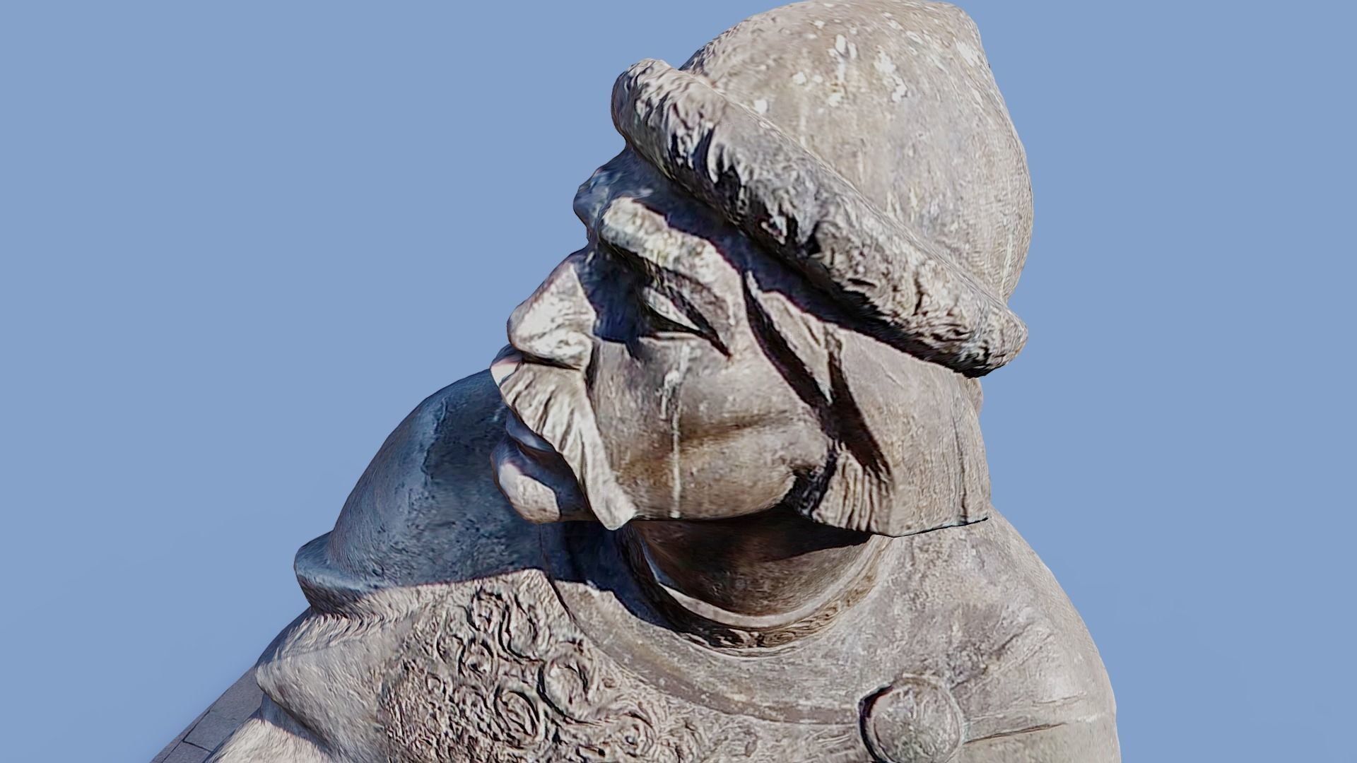 3D Monument - Yaroslav The Wise - Kyiv Ukraine - usdz gltf obj 3D model | CGTrader