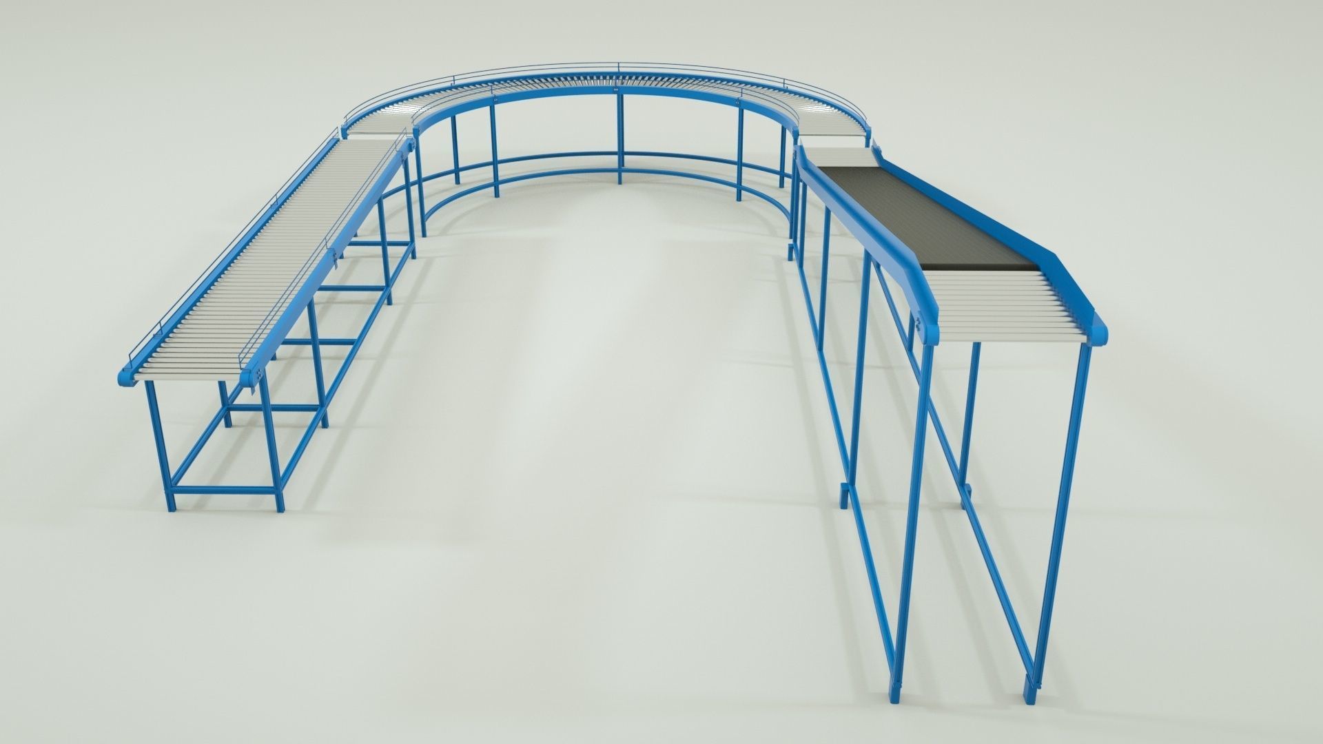 3D Conveyor Belt 3D model | CGTrader