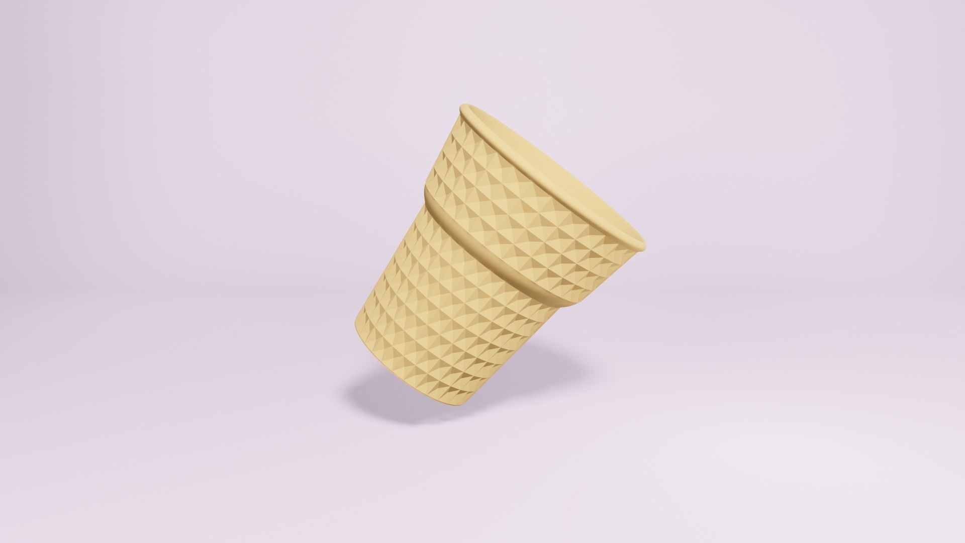 3D model ice cream cone blender VR / AR / low-poly | CGTrader