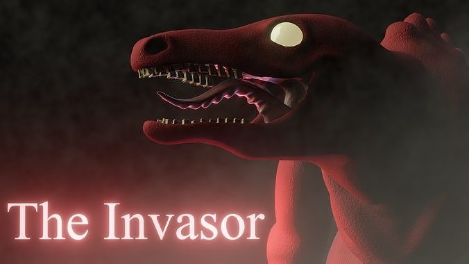 The Invasor V01 3D model animated rigged | CGTrader