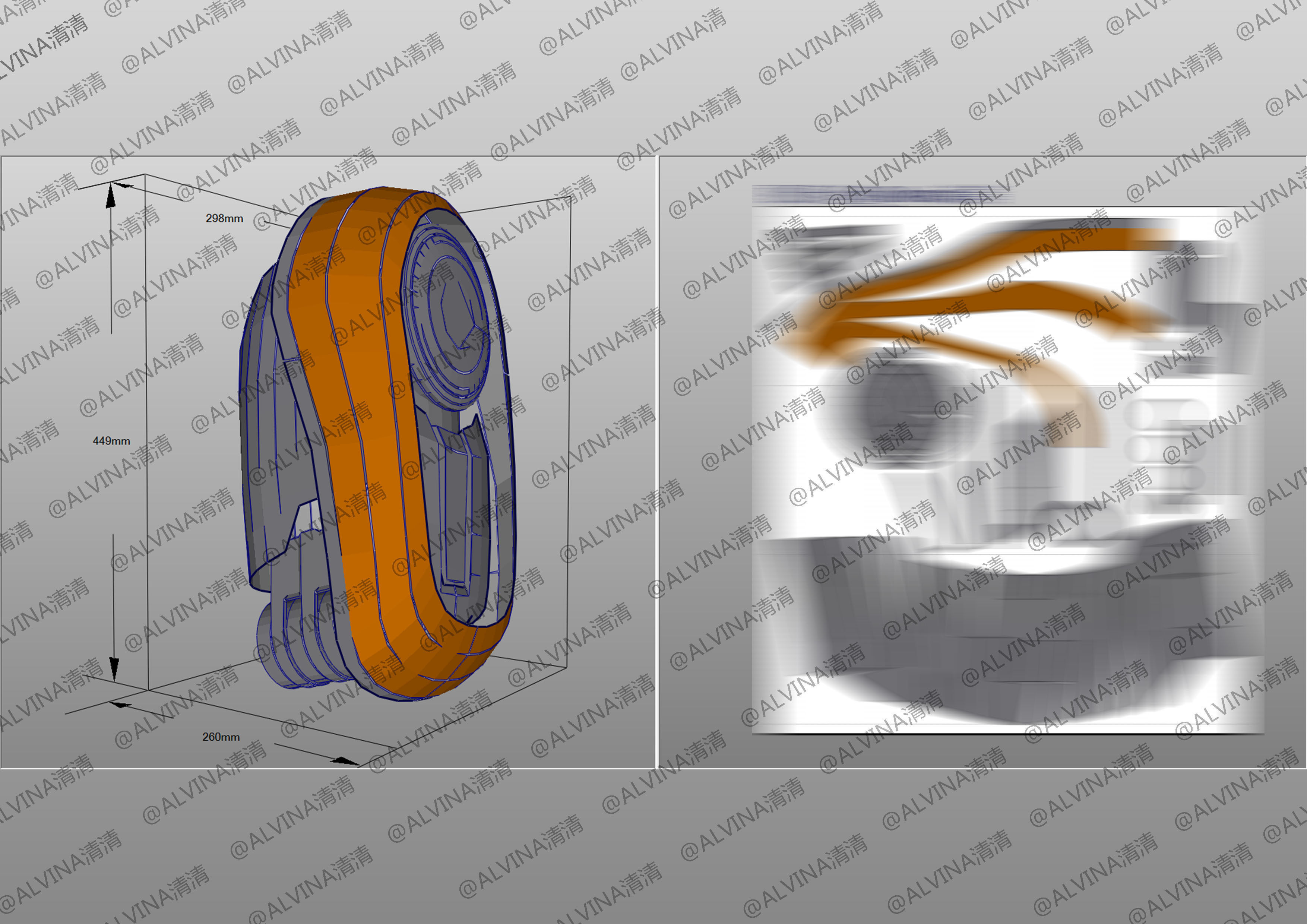 3D model Transformers Bumblebee 2018 pepakura Full VR / AR / low-poly ...