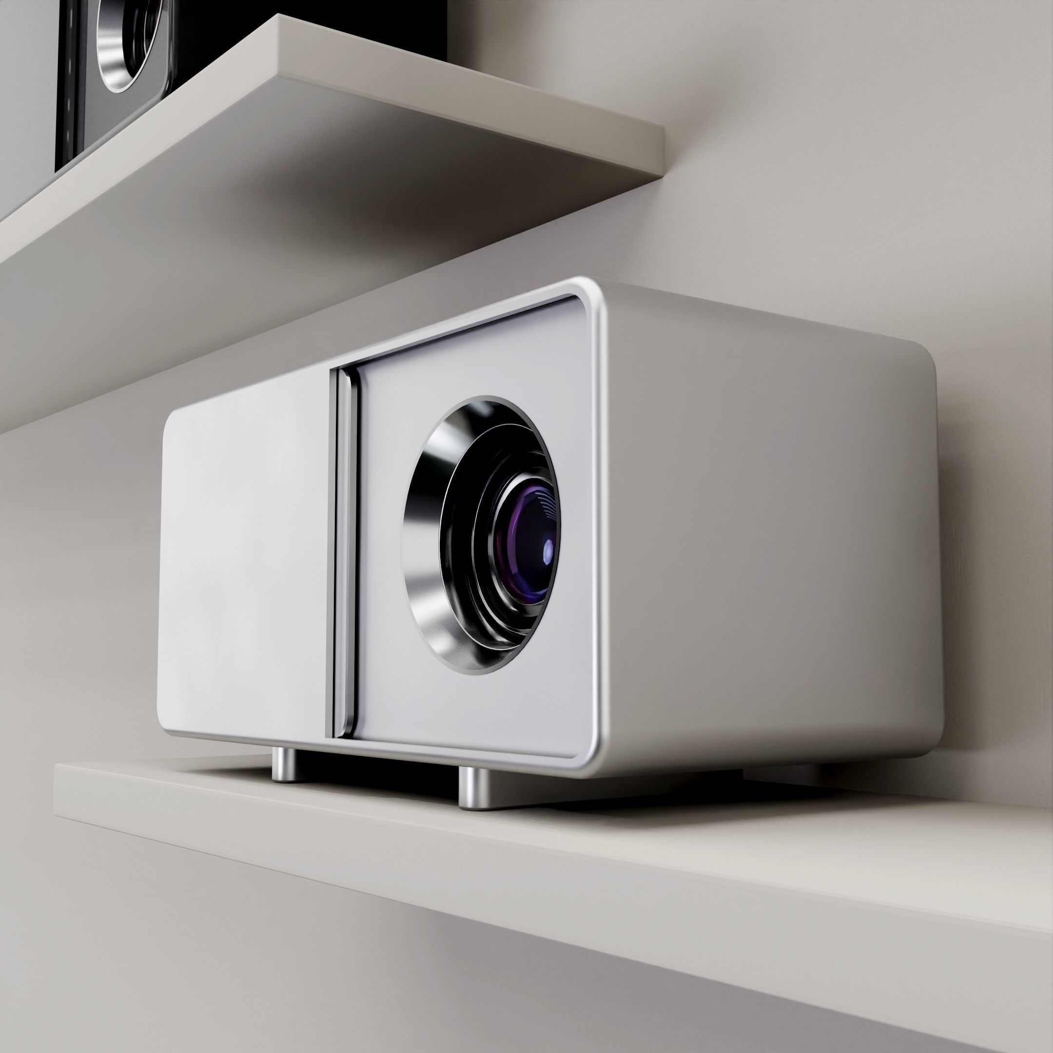 3D model Projectors 3 units VR / AR / low-poly | CGTrader