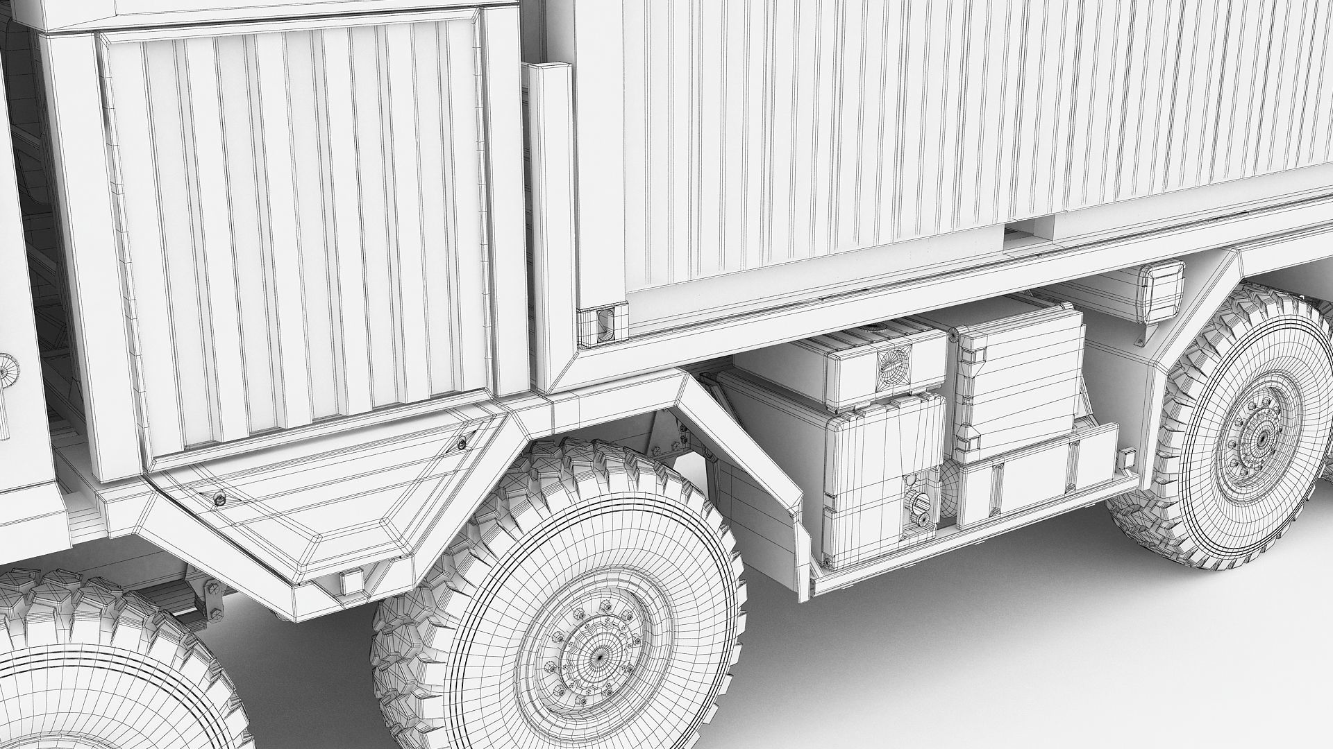 RMMV HX3 Container Truck 3D model | CGTrader