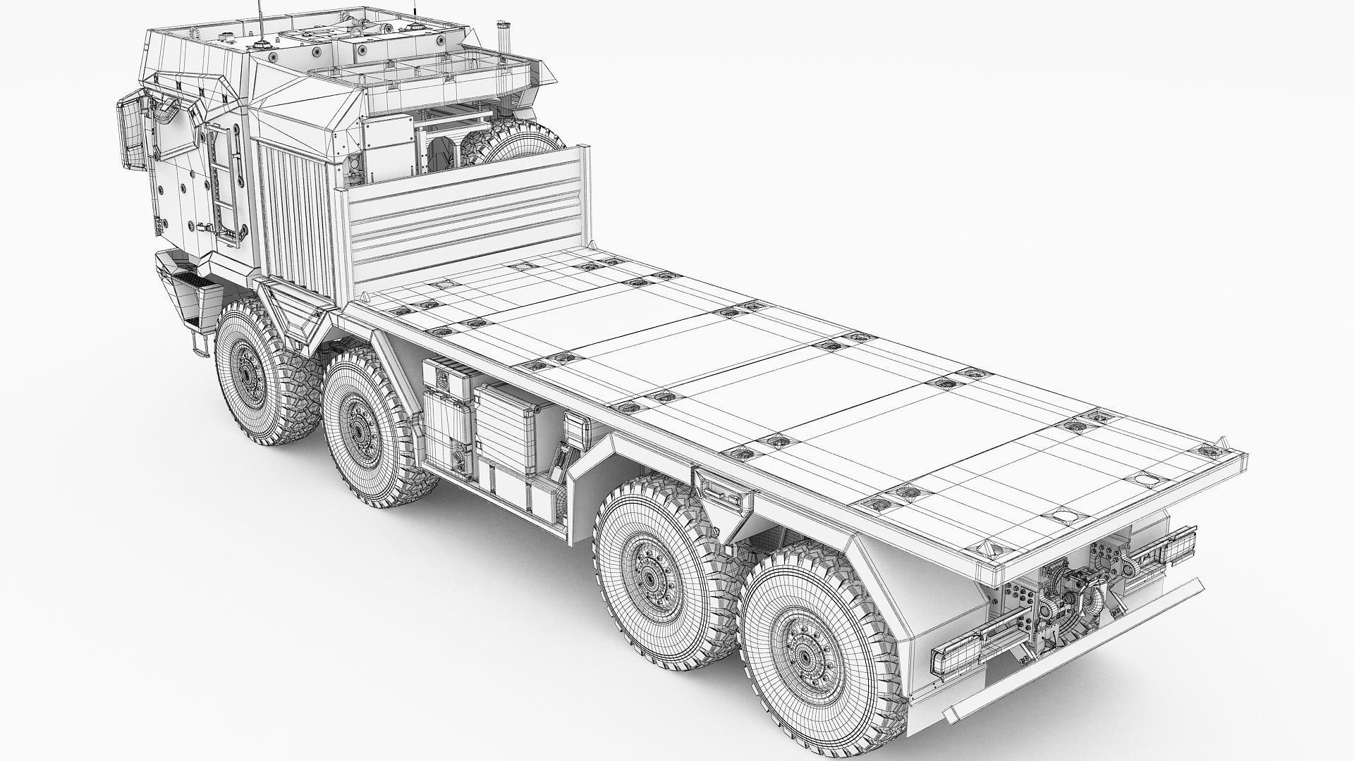 RMMV HX3 Container Truck 3D model | CGTrader