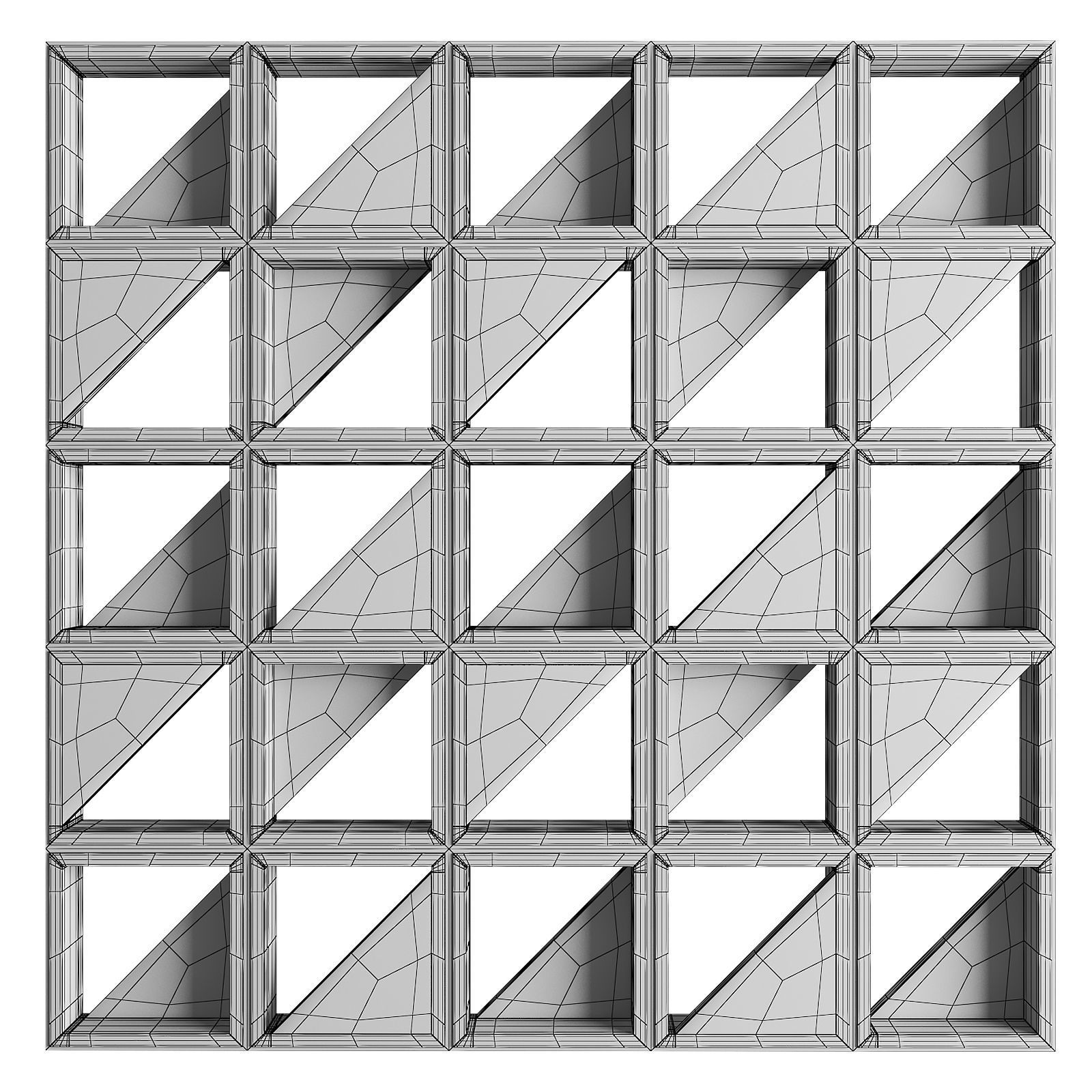 Austral Masonry Kite Breeze Blocks 3D model | CGTrader