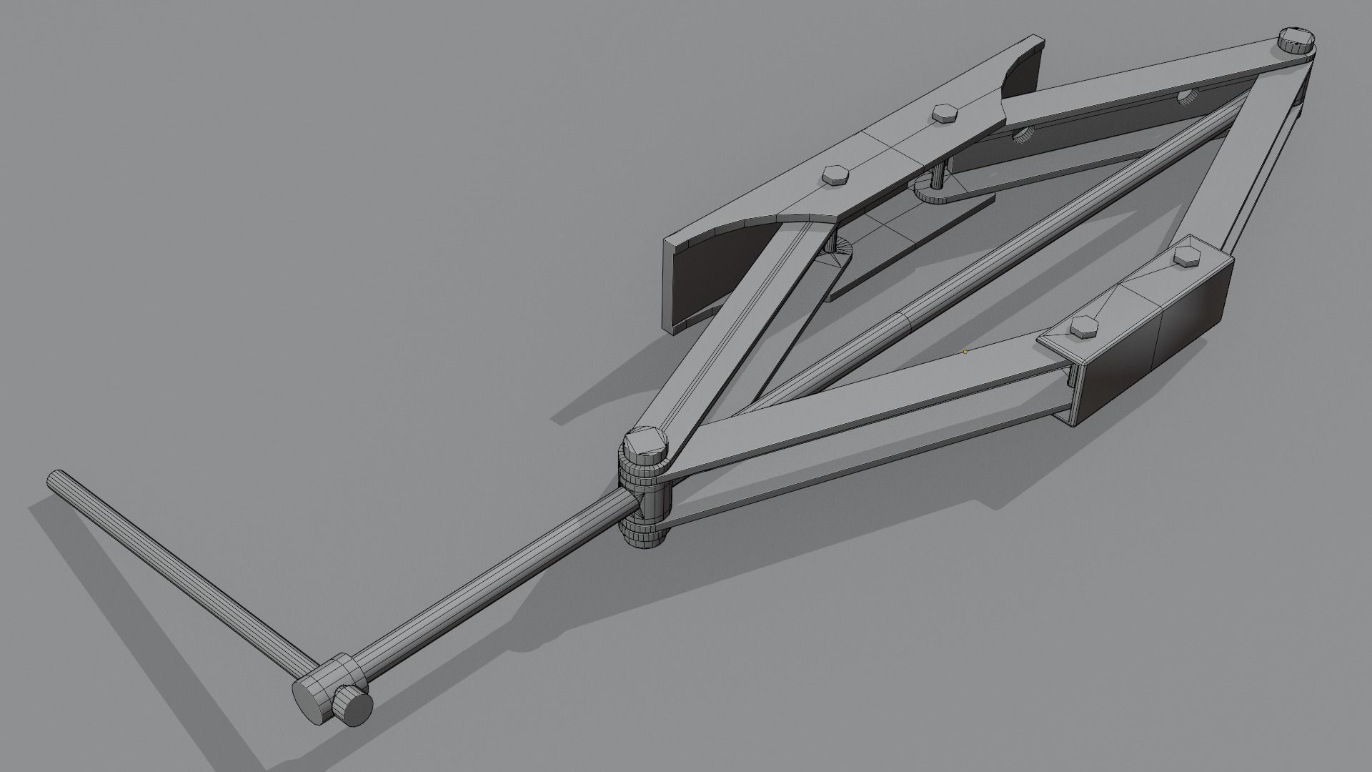 3D model scissor jack car VR / AR / low-poly | CGTrader