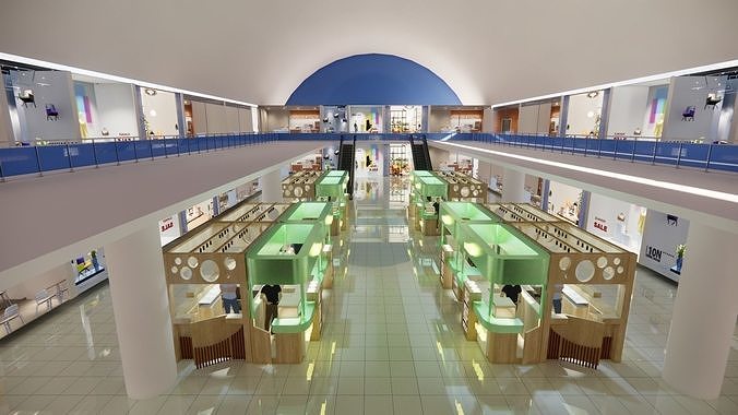 FNB Booth Animation 3D model animated | CGTrader