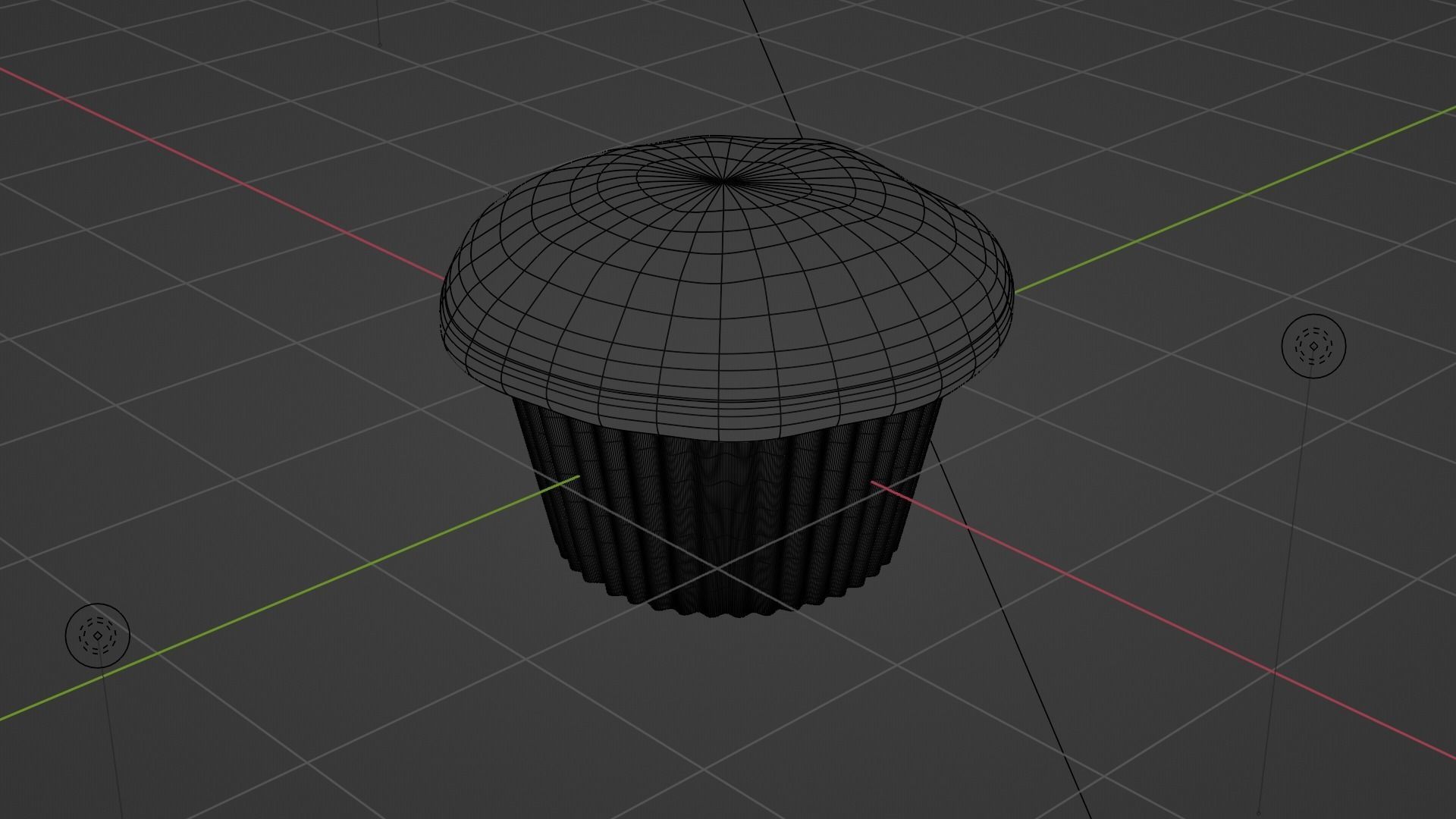 3D model muffin cupcake lowpoly VR / AR / low-poly | CGTrader