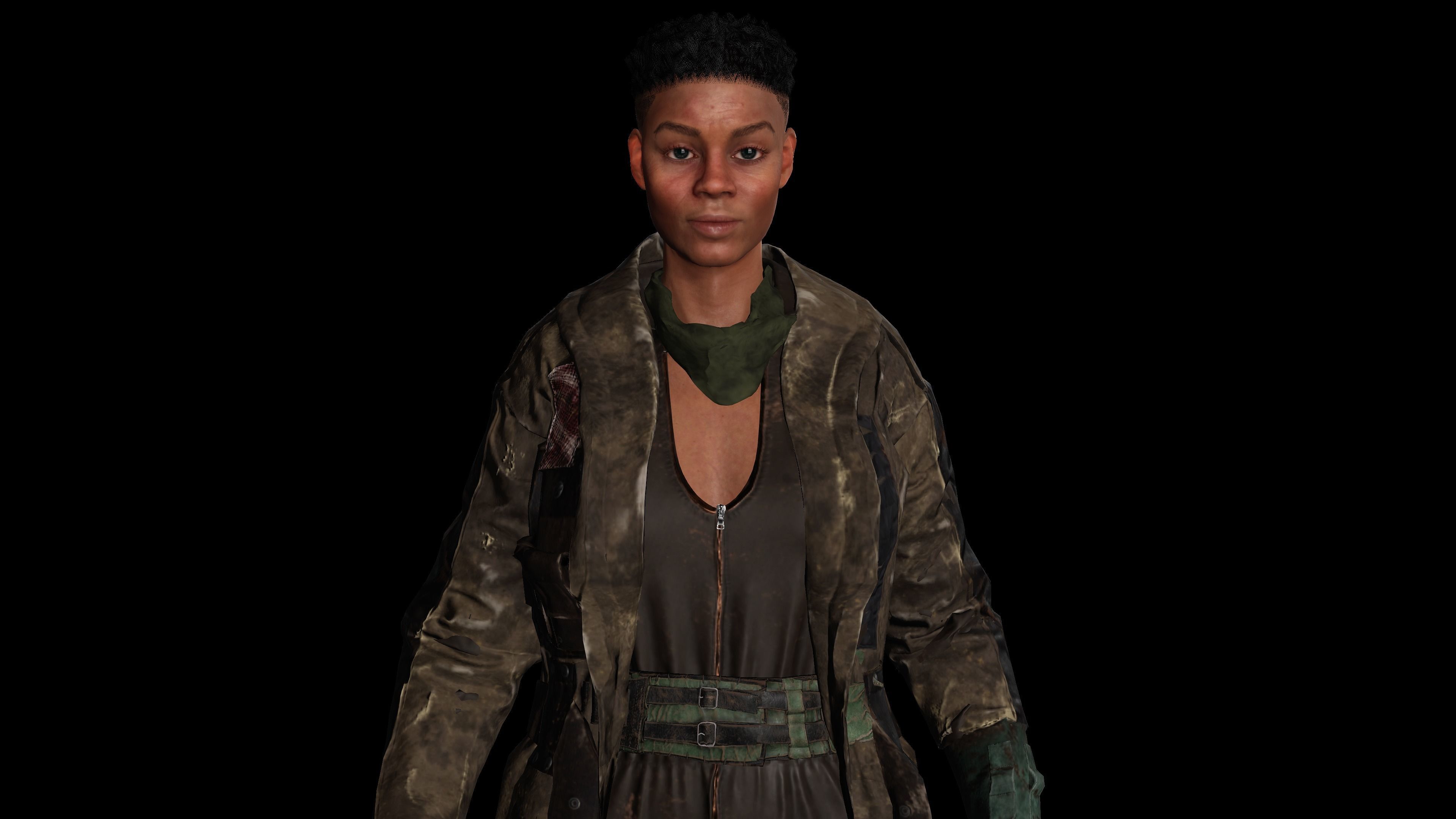 3D Model Collection AAA 3D REALISTIC POST APOCALYPTIC CHARACTER PACK 01 ...