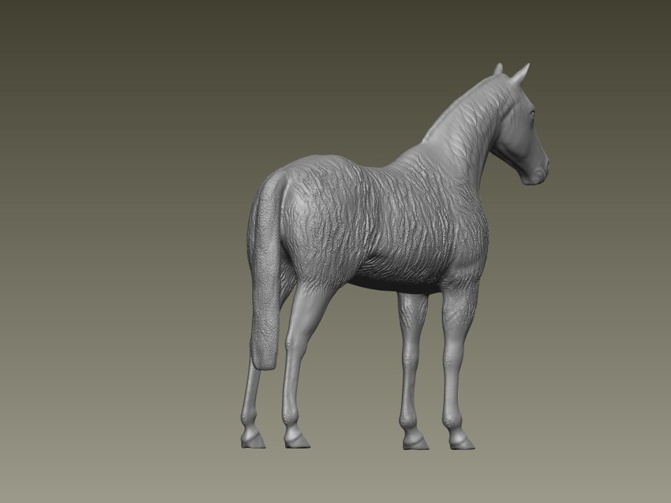 Horse 3D model 3D printable | CGTrader