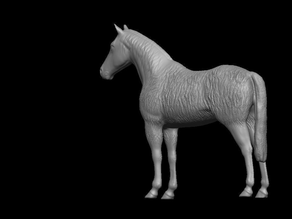 Horse 3D model 3D printable | CGTrader