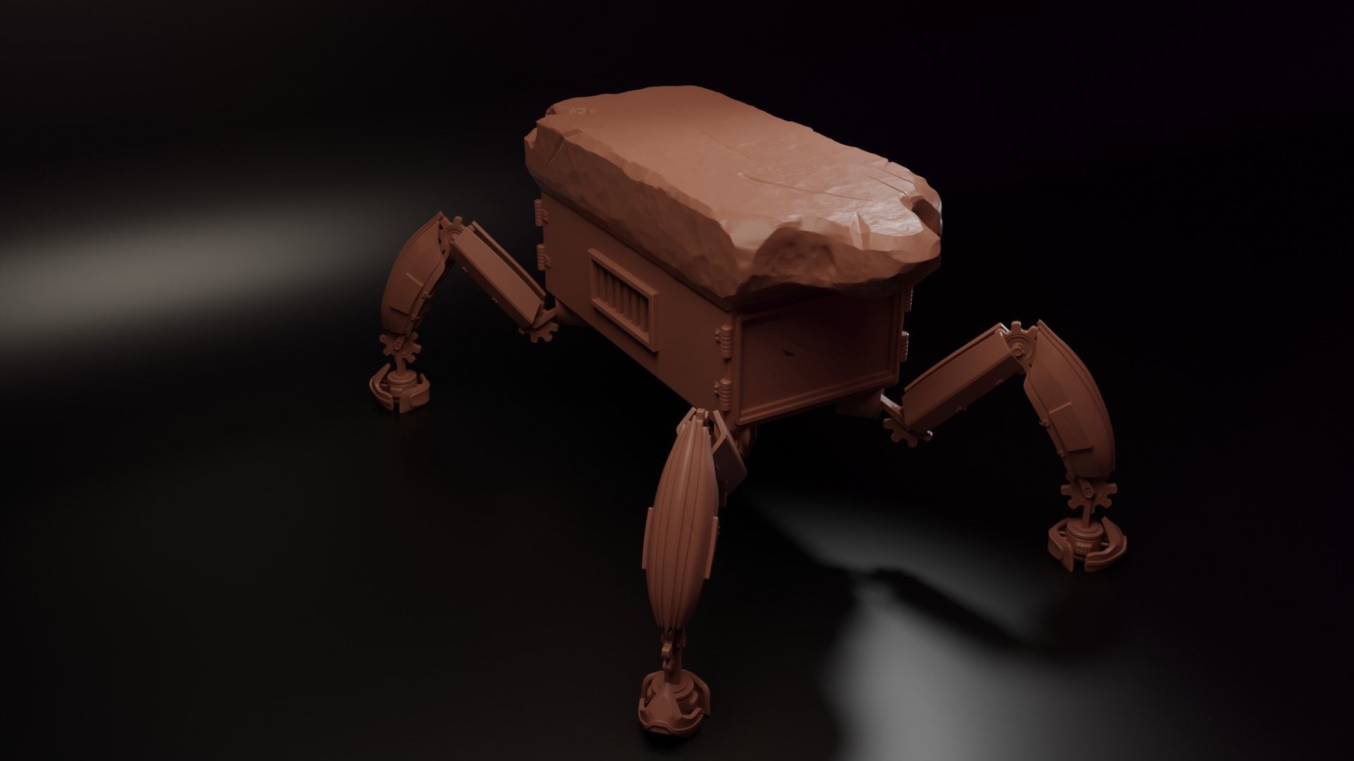 3D model Robot forge Hight and low poly VR / AR / low-poly | CGTrader