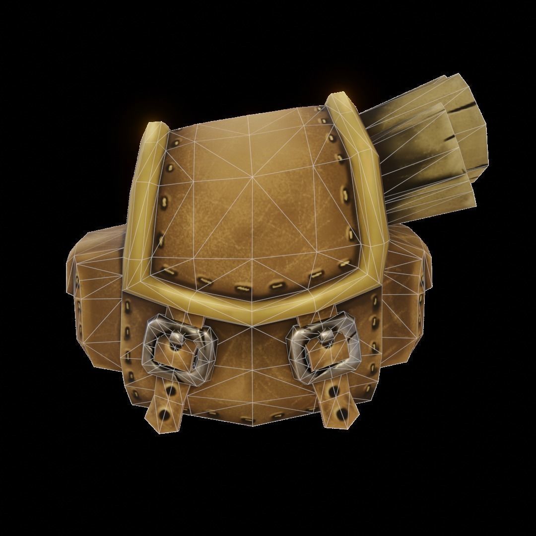 3D model Backpack Low poly VR / AR / low-poly | CGTrader