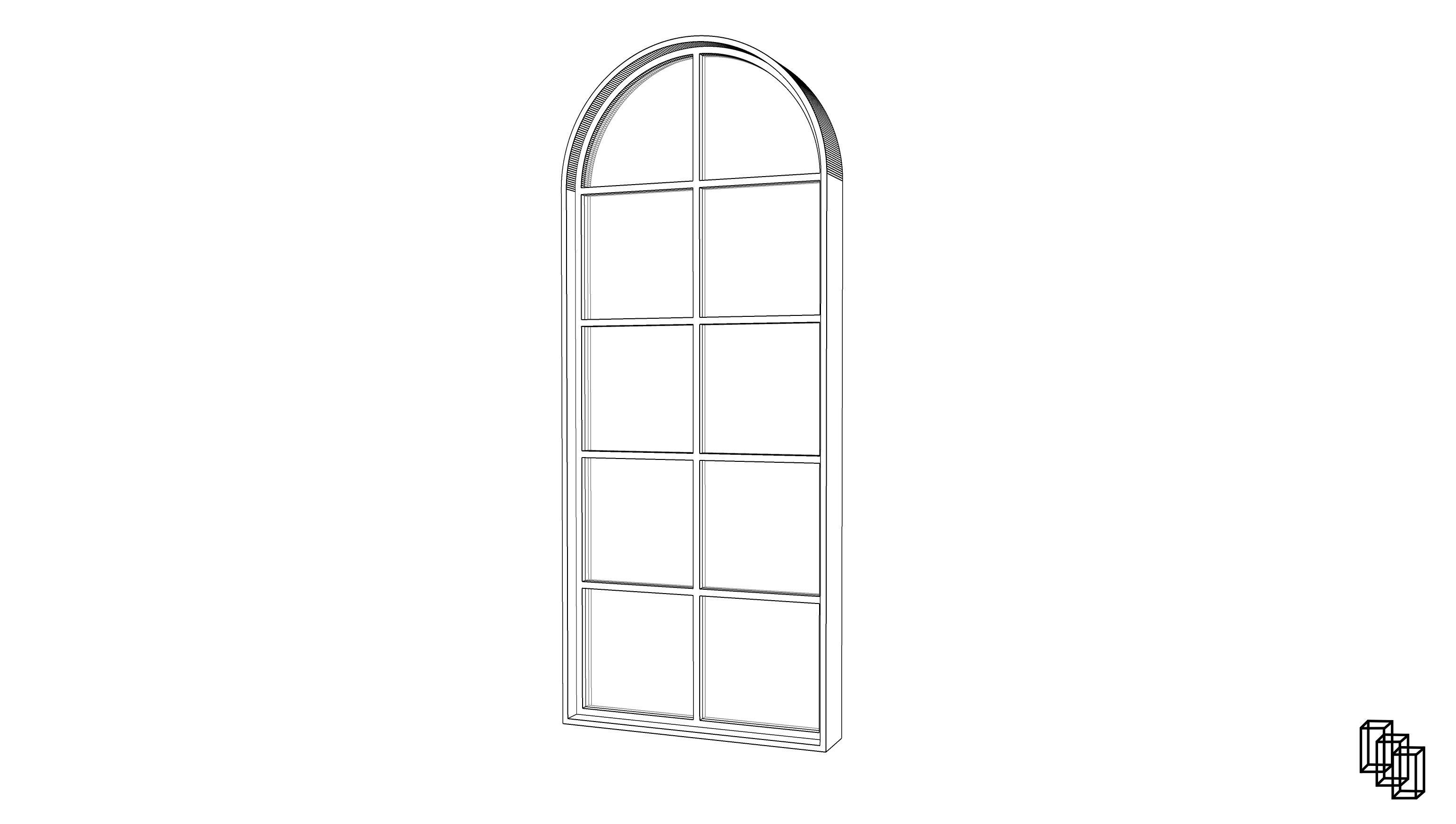 3D model Arched Window VR / AR / low-poly | CGTrader