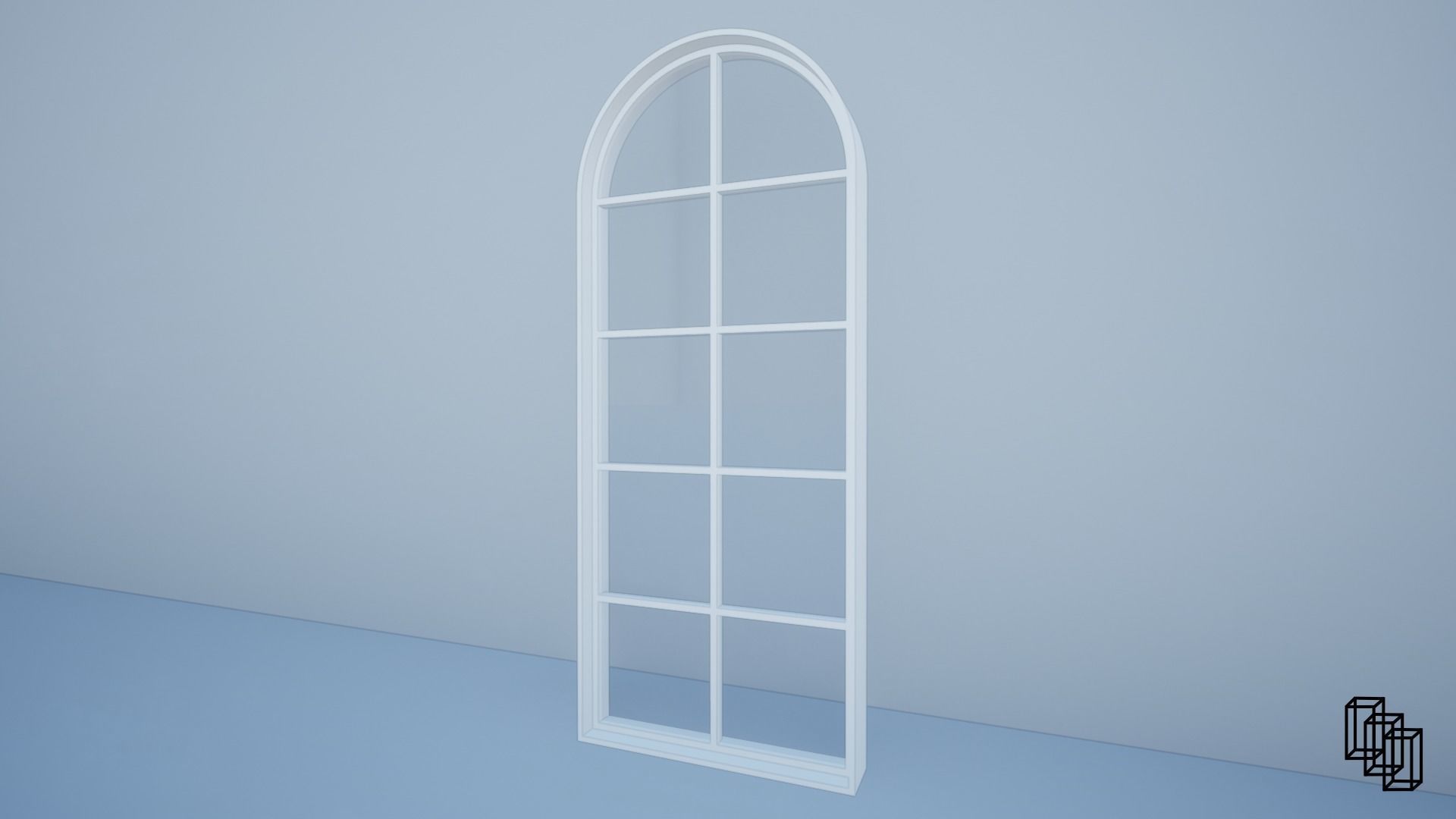 3D model Arched Window VR / AR / low-poly | CGTrader