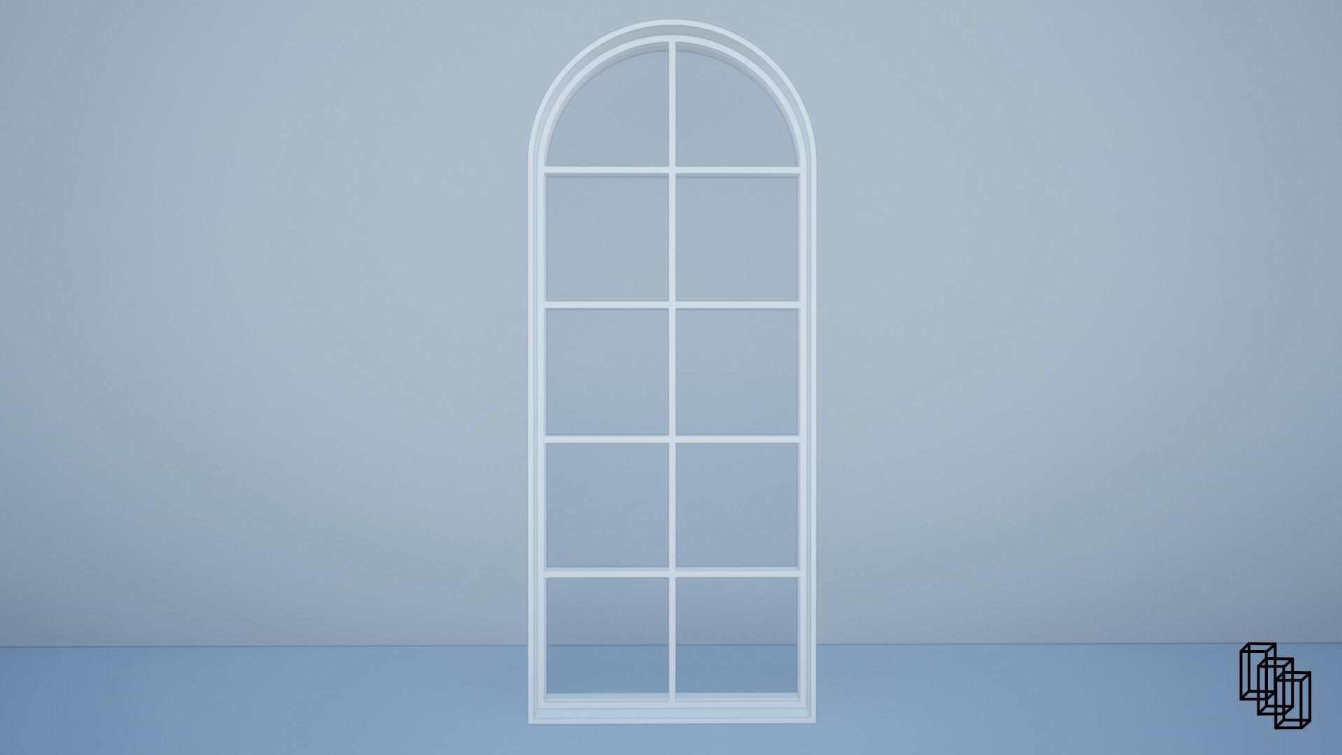 3D model Arched Window VR / AR / low-poly | CGTrader