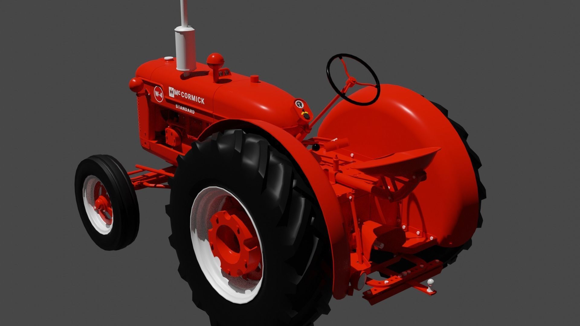 McCormick-Deering W4 And Super W4 3D model | CGTrader