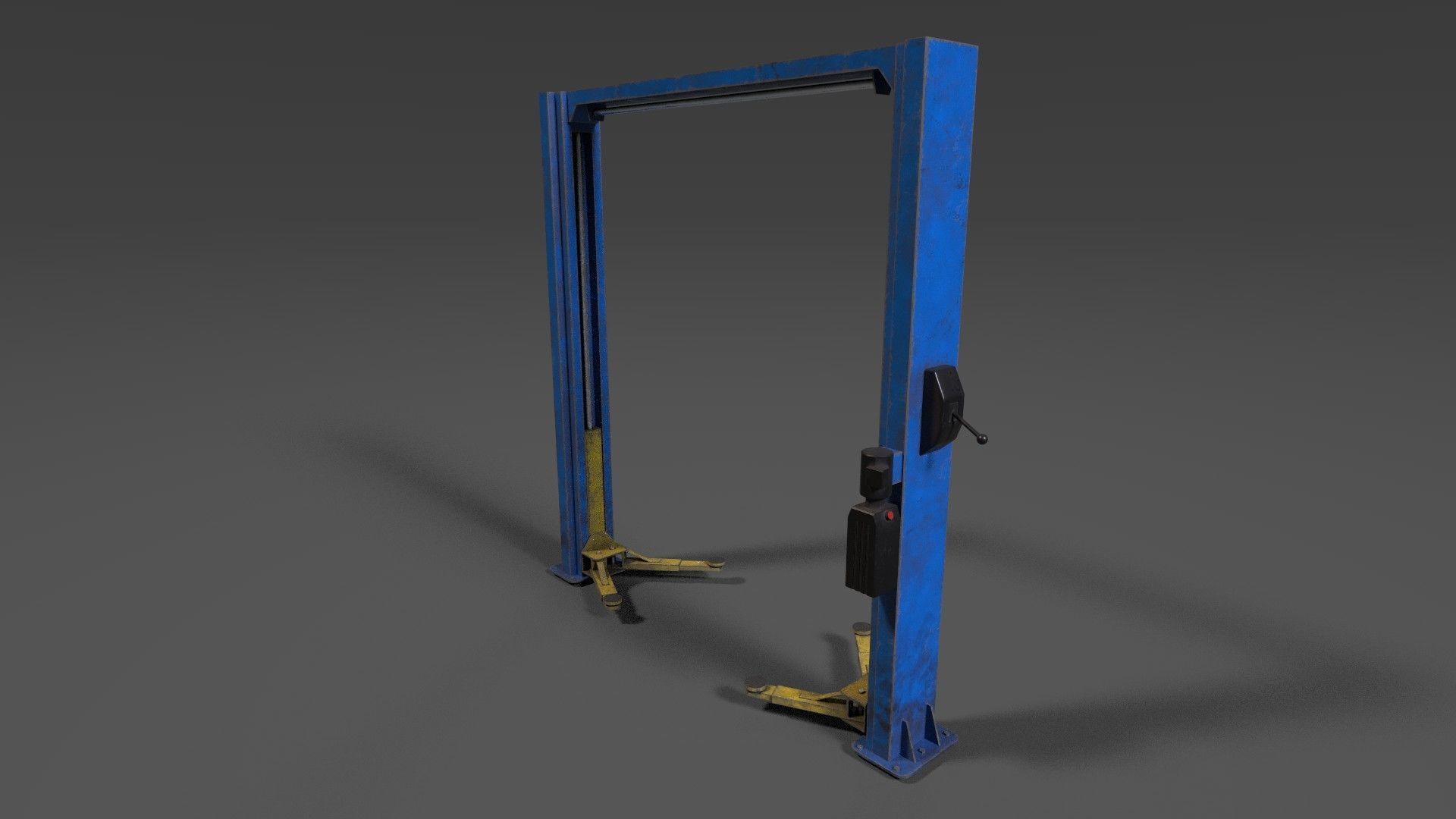 3D model Car Lift VR / AR / low-poly | CGTrader