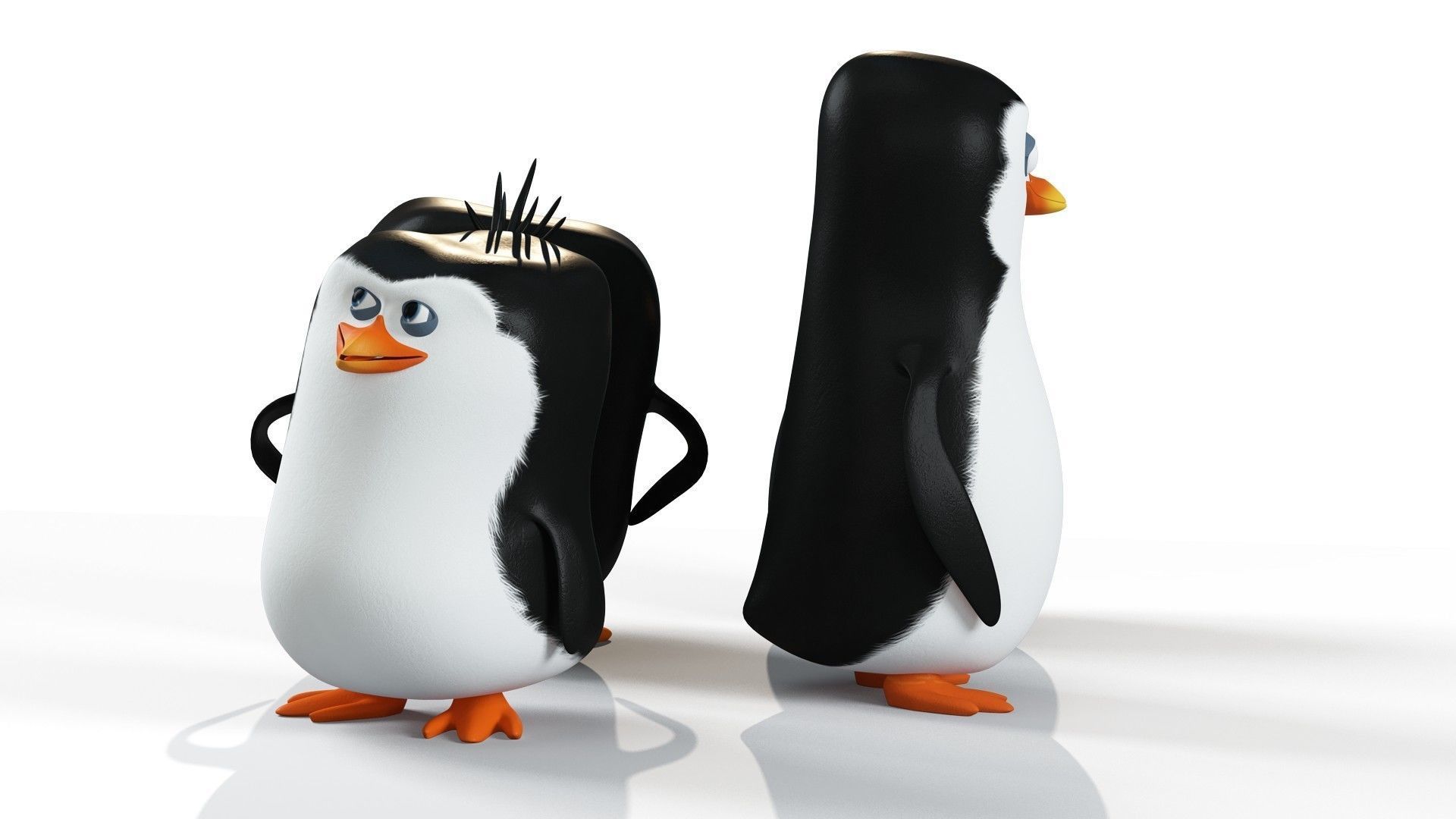 Penguins of Madagascar 3D model | CGTrader