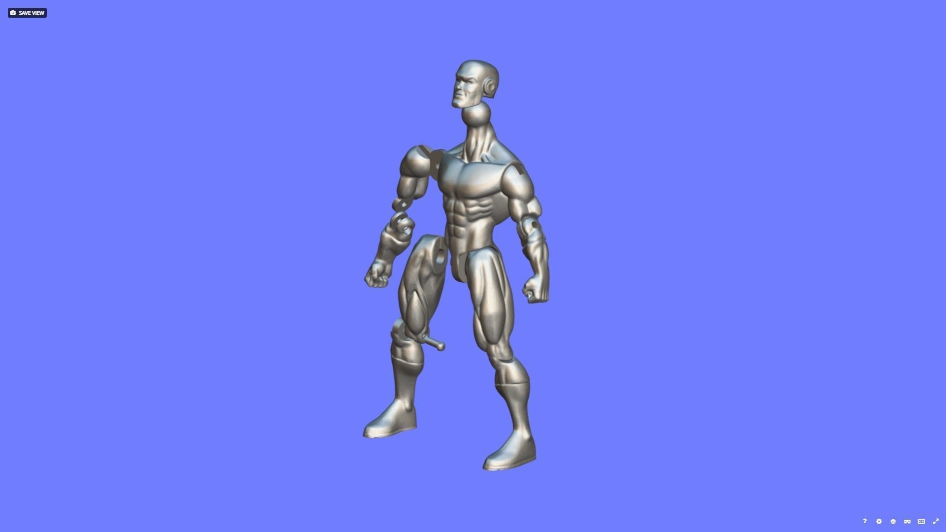 2000s FLASH FIGURE - 3D SCAN - pre-edited - 3D model 3D printable ...