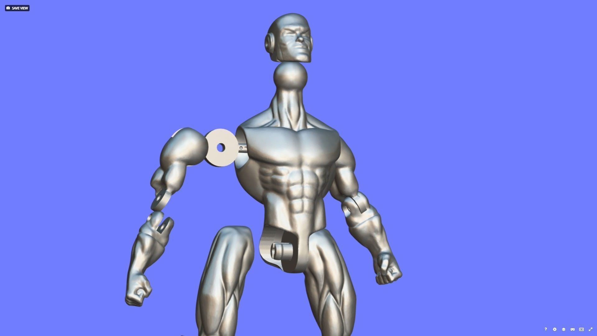 2000s FLASH FIGURE - 3D SCAN - pre-edited - 3D model 3D printable ...