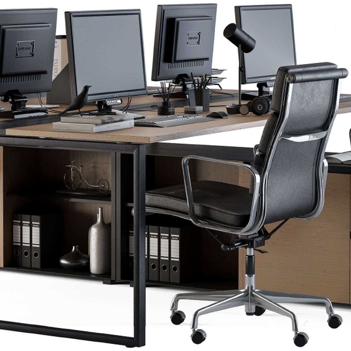 Office Set 02 3D model | CGTrader