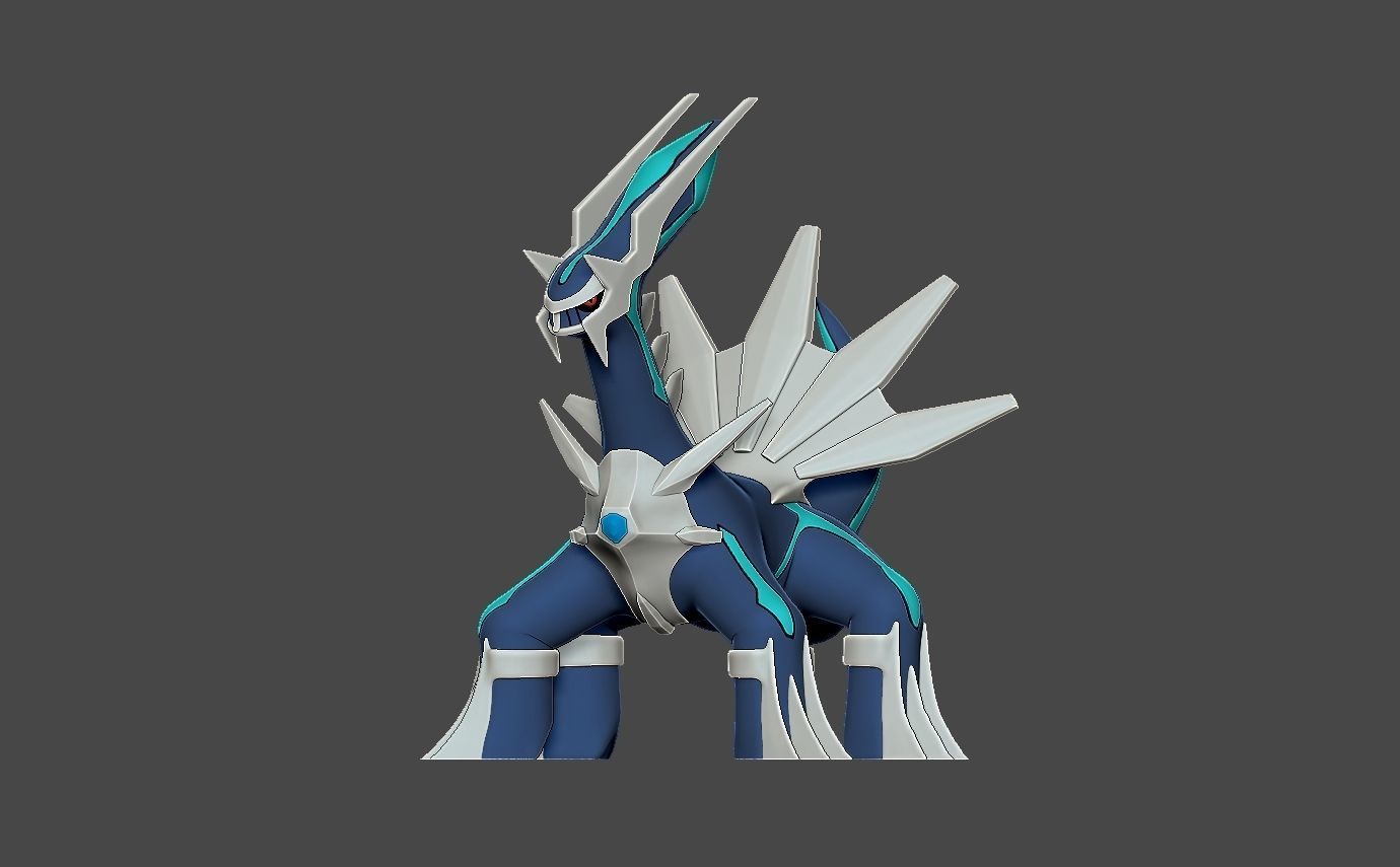 pokemon dialga 3D model 3D printable | CGTrader