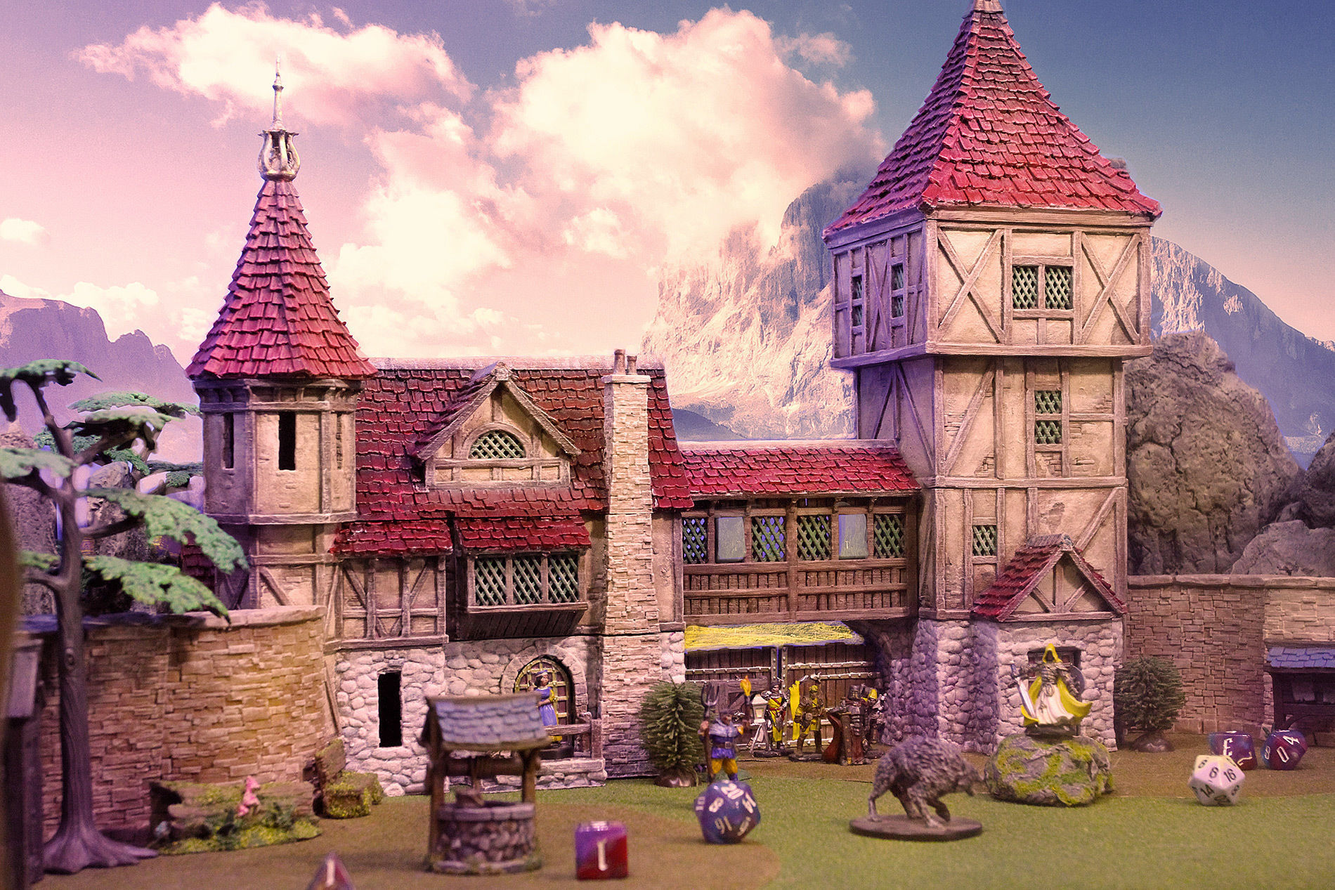 Gracewindale - Gatehouse 3D model 3D printable | CGTrader