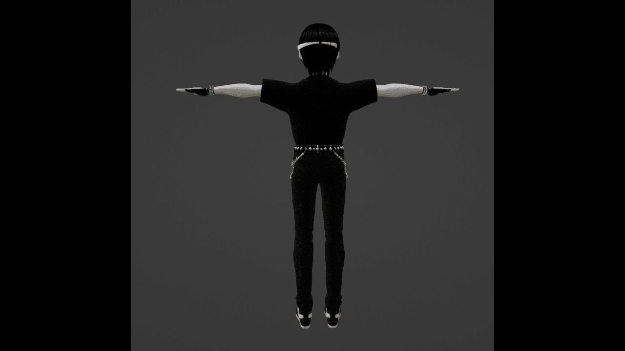 3D model VRChat Male Model VR / AR / low-poly | CGTrader