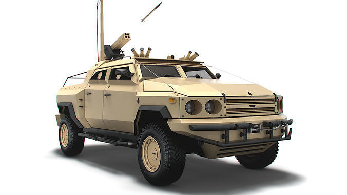 Generic MRAP Vampire C-UAS 2023 3D model | CGTrader