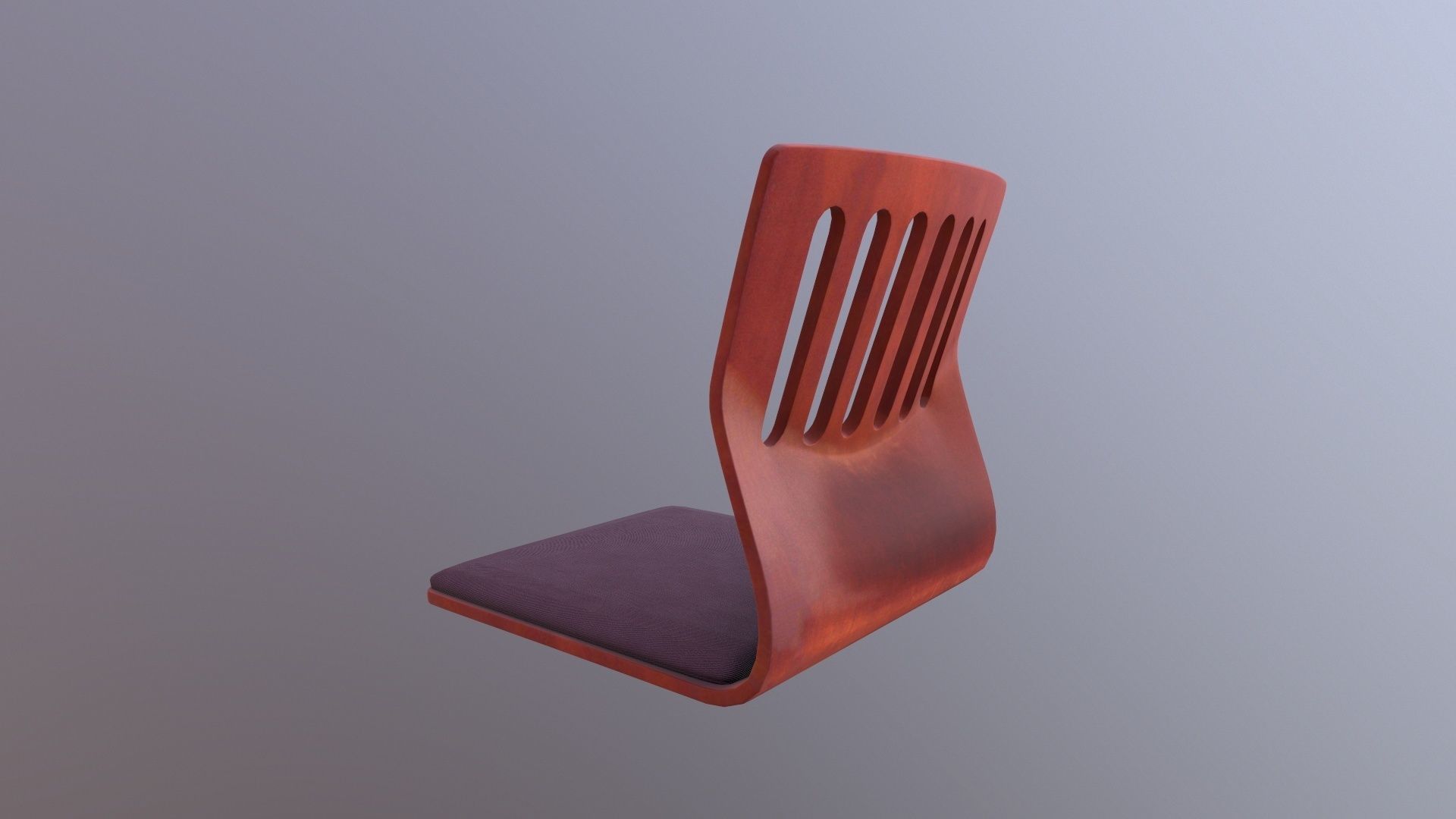 Japanese Seat Chair 3D model | CGTrader