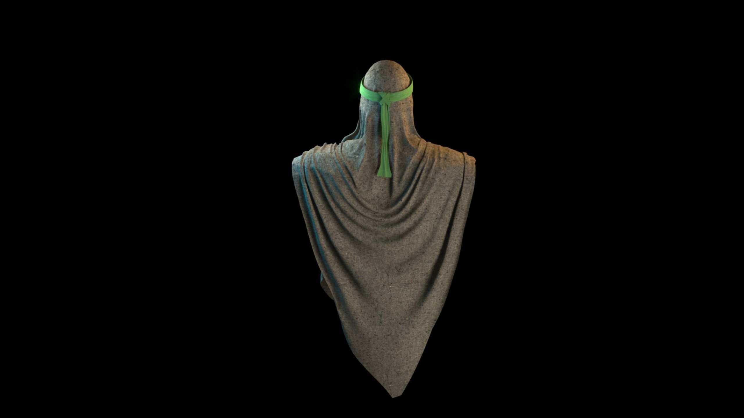 Arab Head Cover 3D model | CGTrader