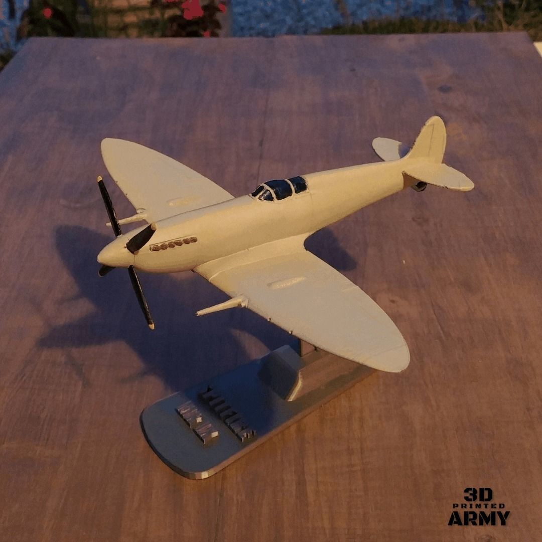 Supermarine Spitfire Mk IX - STL files for 3D printing 3D model 3D ...