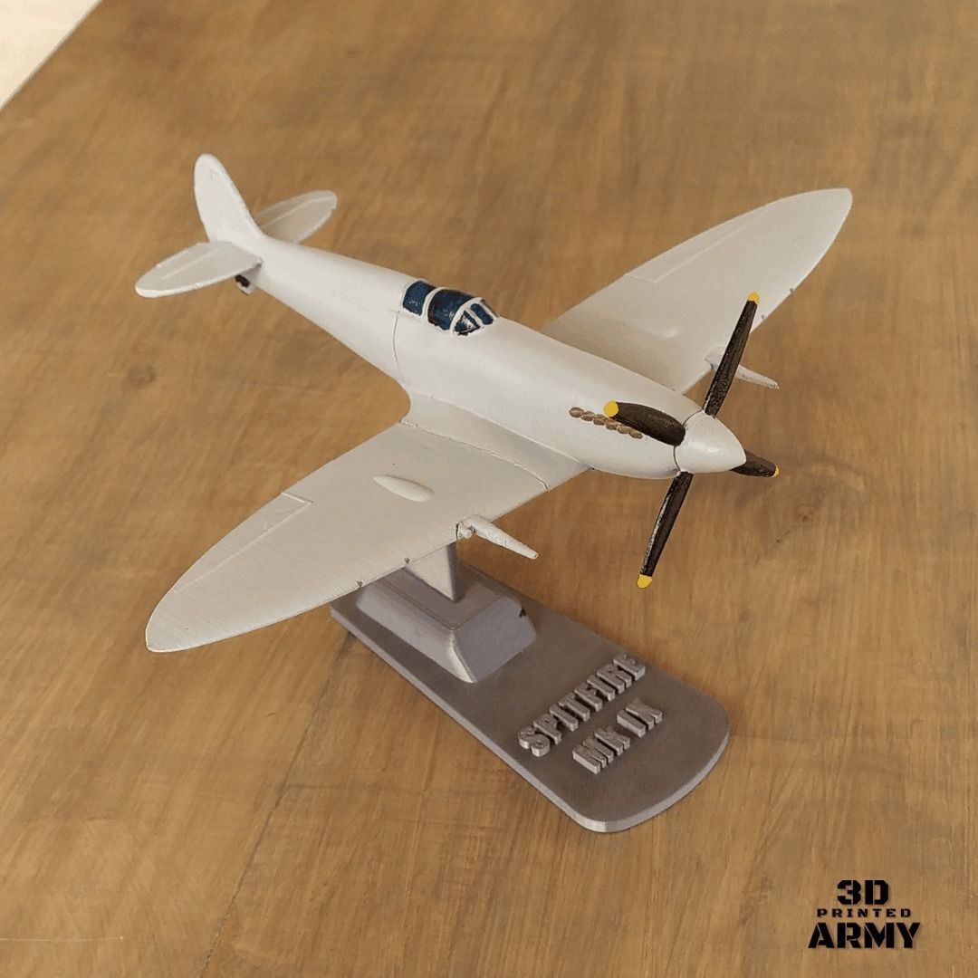 Supermarine Spitfire Mk IX - STL files for 3D printing 3D model 3D ...