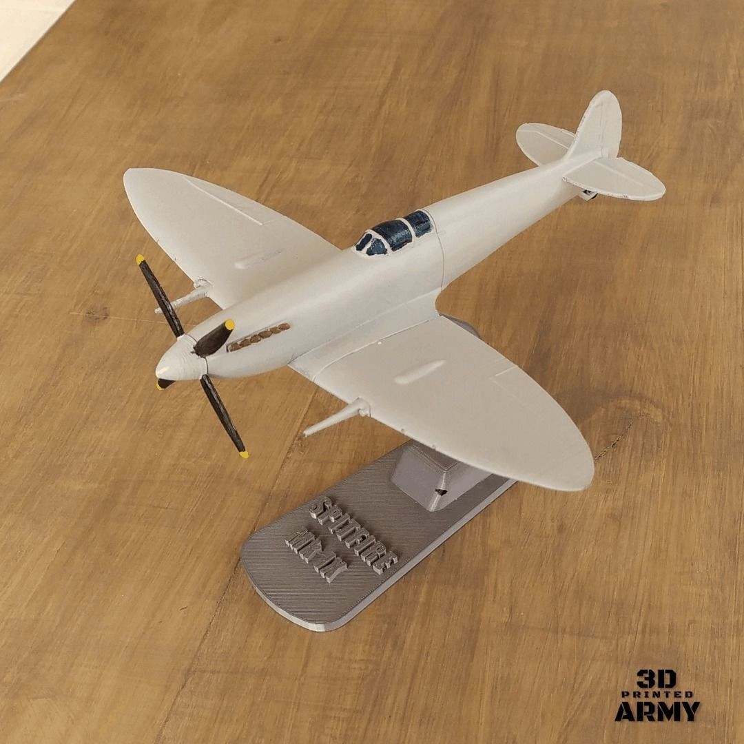 Supermarine Spitfire Mk IX - STL files for 3D printing 3D model 3D ...