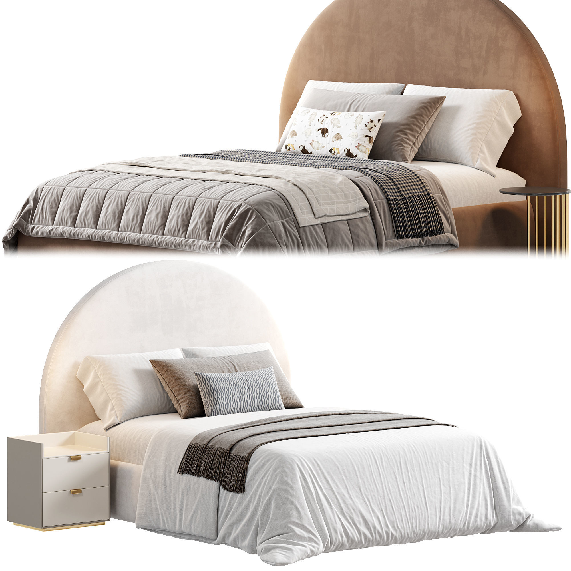 Bed ARIZONA by cazarina 3D model | CGTrader