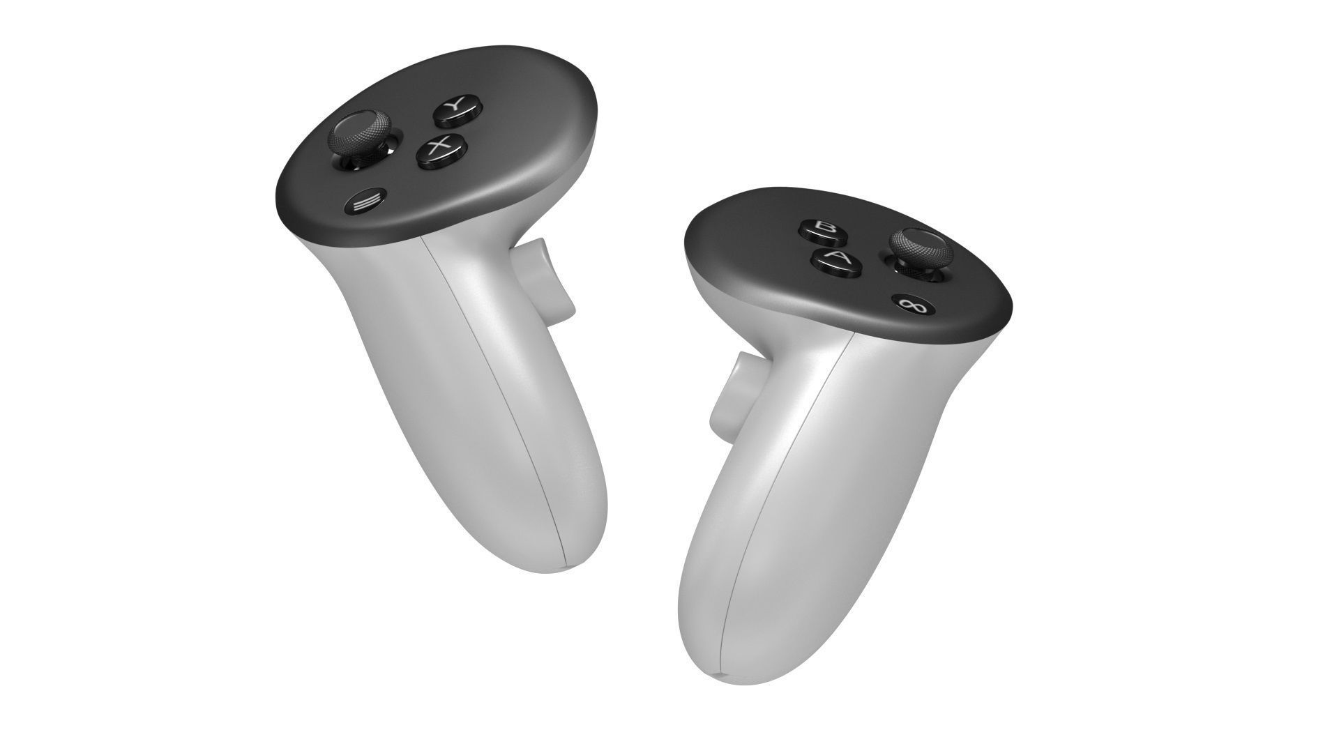 Meta Quest 3 Controllers 3D model | CGTrader