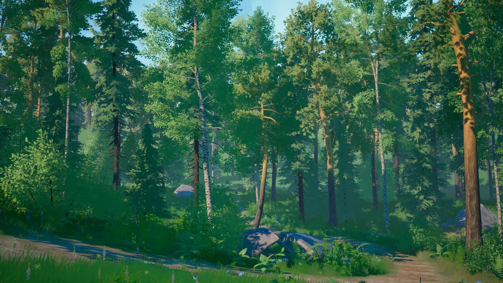 Stylized Environment - Forest Package 2 3D model | CGTrader