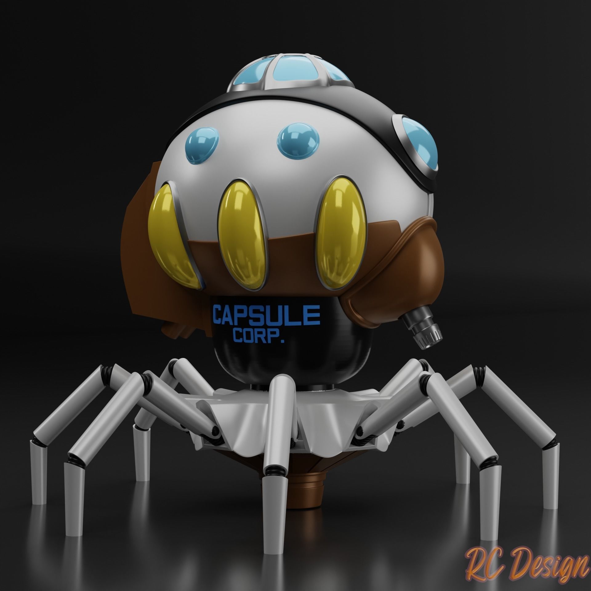 Dragon Ball GT Ship 3D model 3D printable | CGTrader