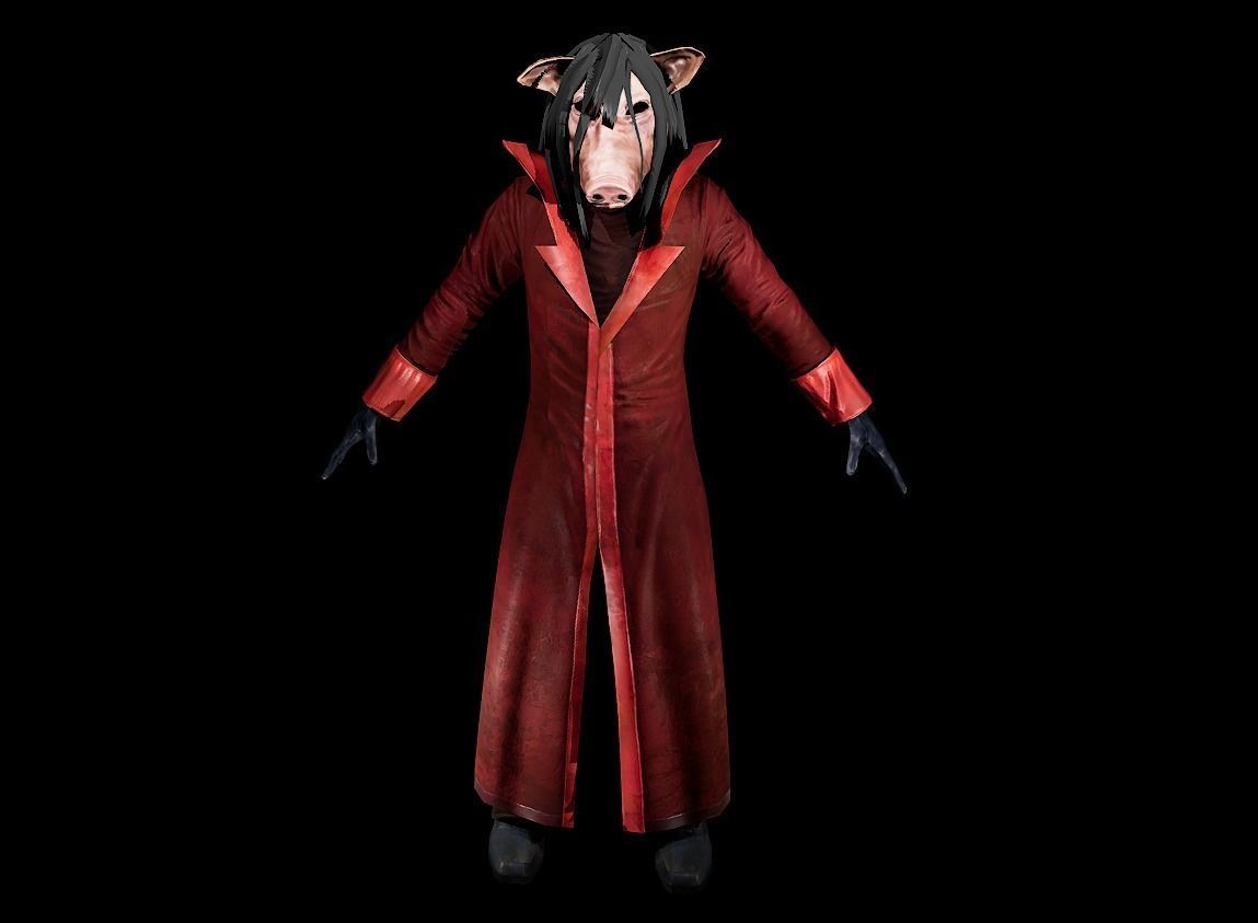 3D model Saw Pighead Robed Model VR / AR / low-poly | CGTrader