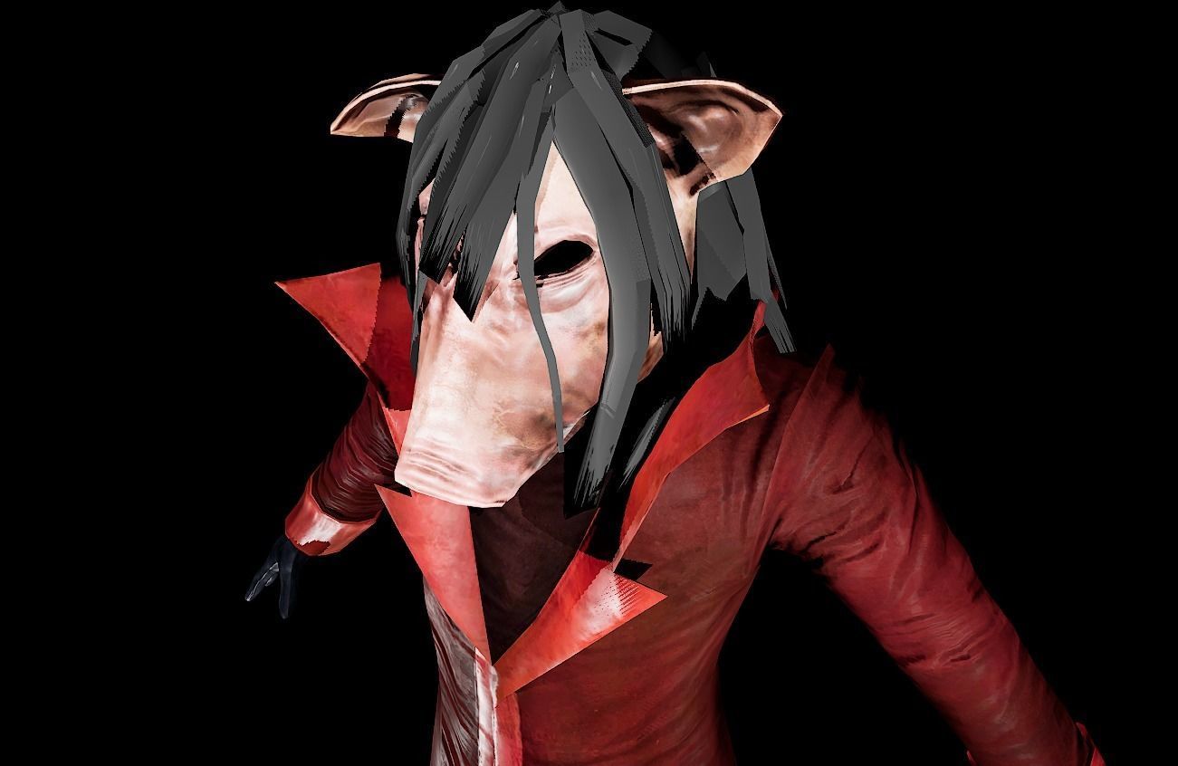 3D model Saw Pighead Robed Model VR / AR / low-poly | CGTrader