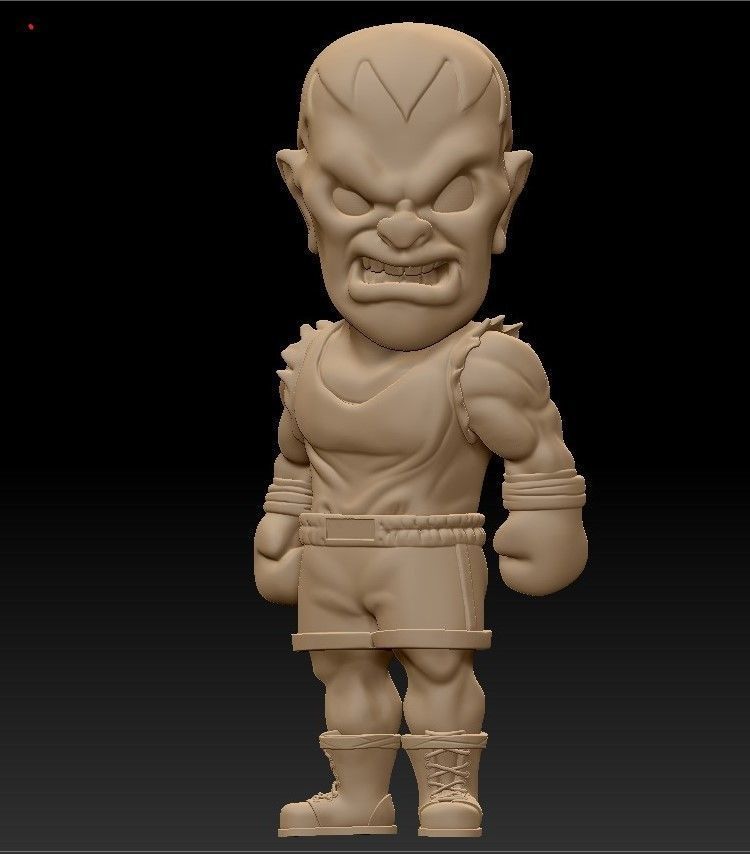 barlog street fighter 3D model 3D printable | CGTrader
