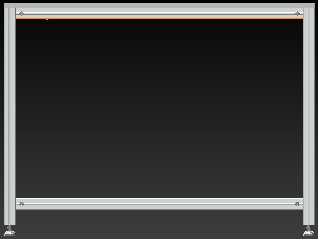 Bosch rexroth extruded profile work table 1200x600 mm h900mm 3D model ...
