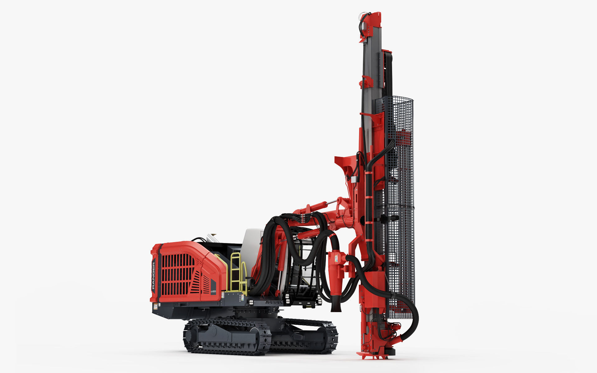 Surface top hammer drill rig Ranger DX800i 3D model | CGTrader