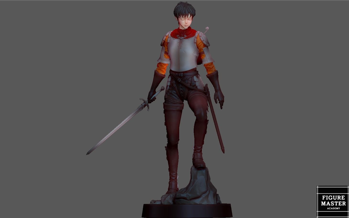 BERSERK CASCA FANTASY ANIME SWORD CHARACTER 3D PRINT MODEL 3D model 3D ...