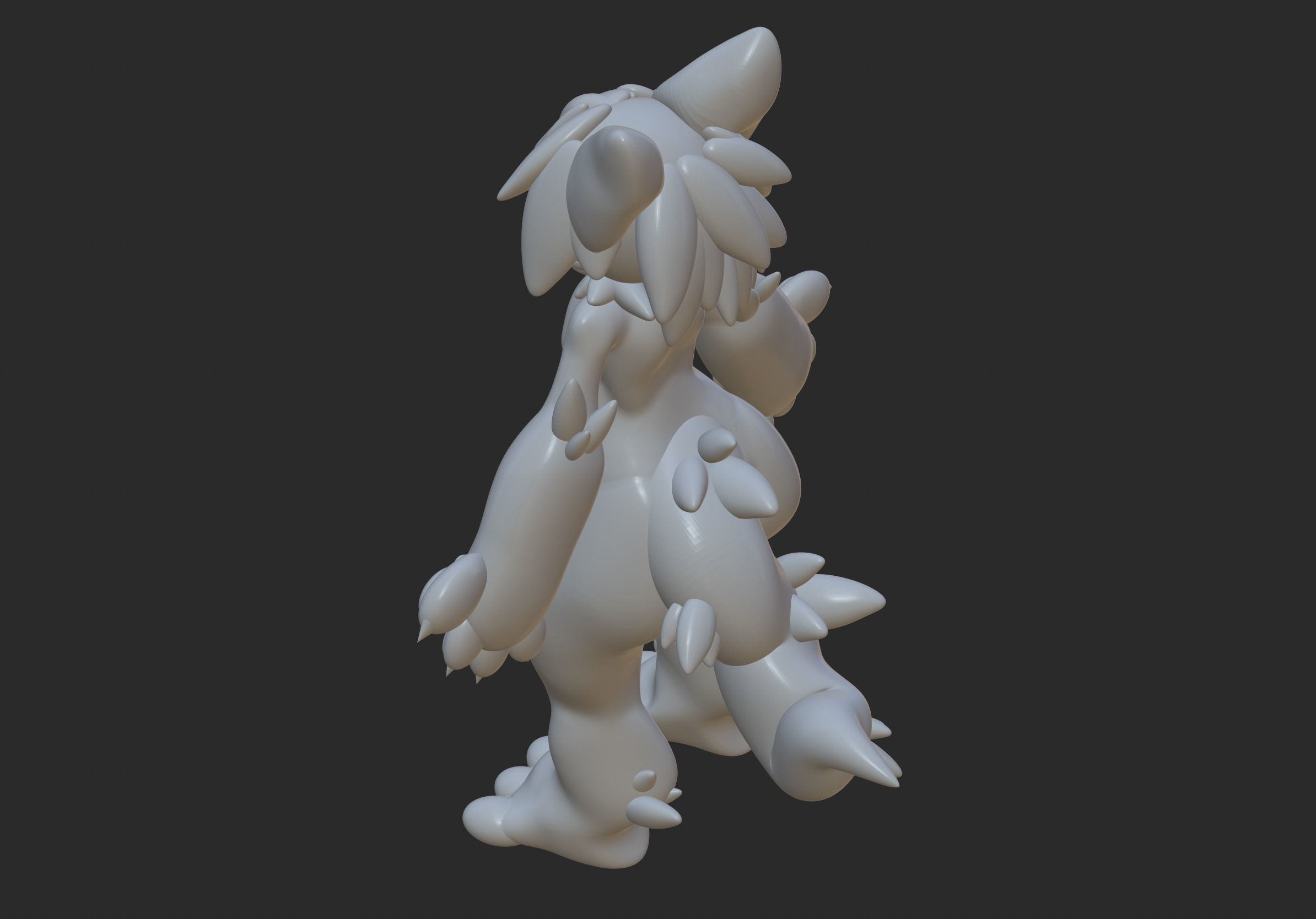 Kemono Furry 3D Full Body Base Model 3D model | CGTrader