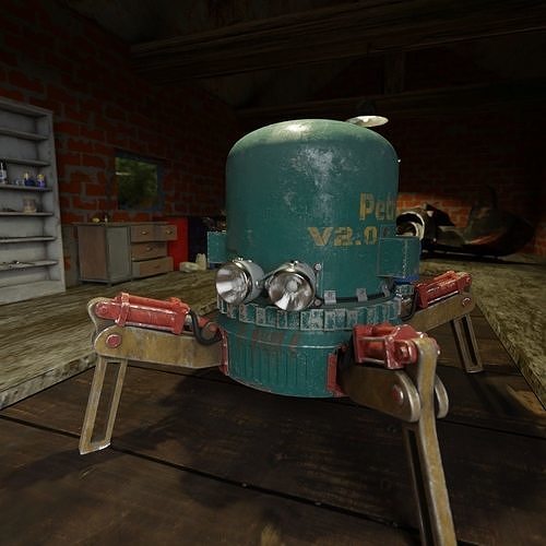 robot Petro 3D model | CGTrader