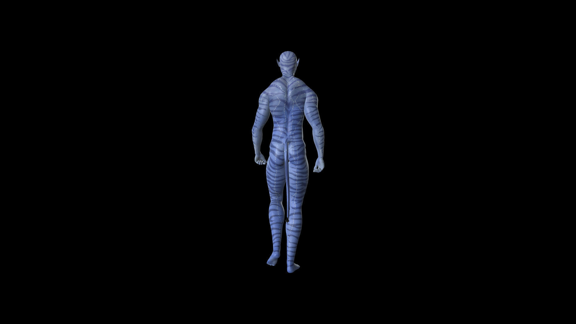 AVTR003 Avatar Walking Animation 3D model animated rigged | CGTrader
