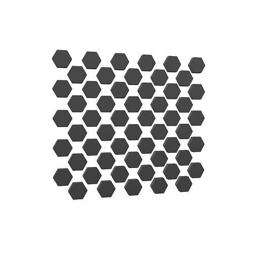 3D model Hexagon Design Element V1 001 VR / AR / low-poly | CGTrader