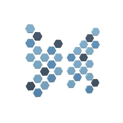 3D model Hexagon Design Element V2 003 VR / AR / low-poly | CGTrader